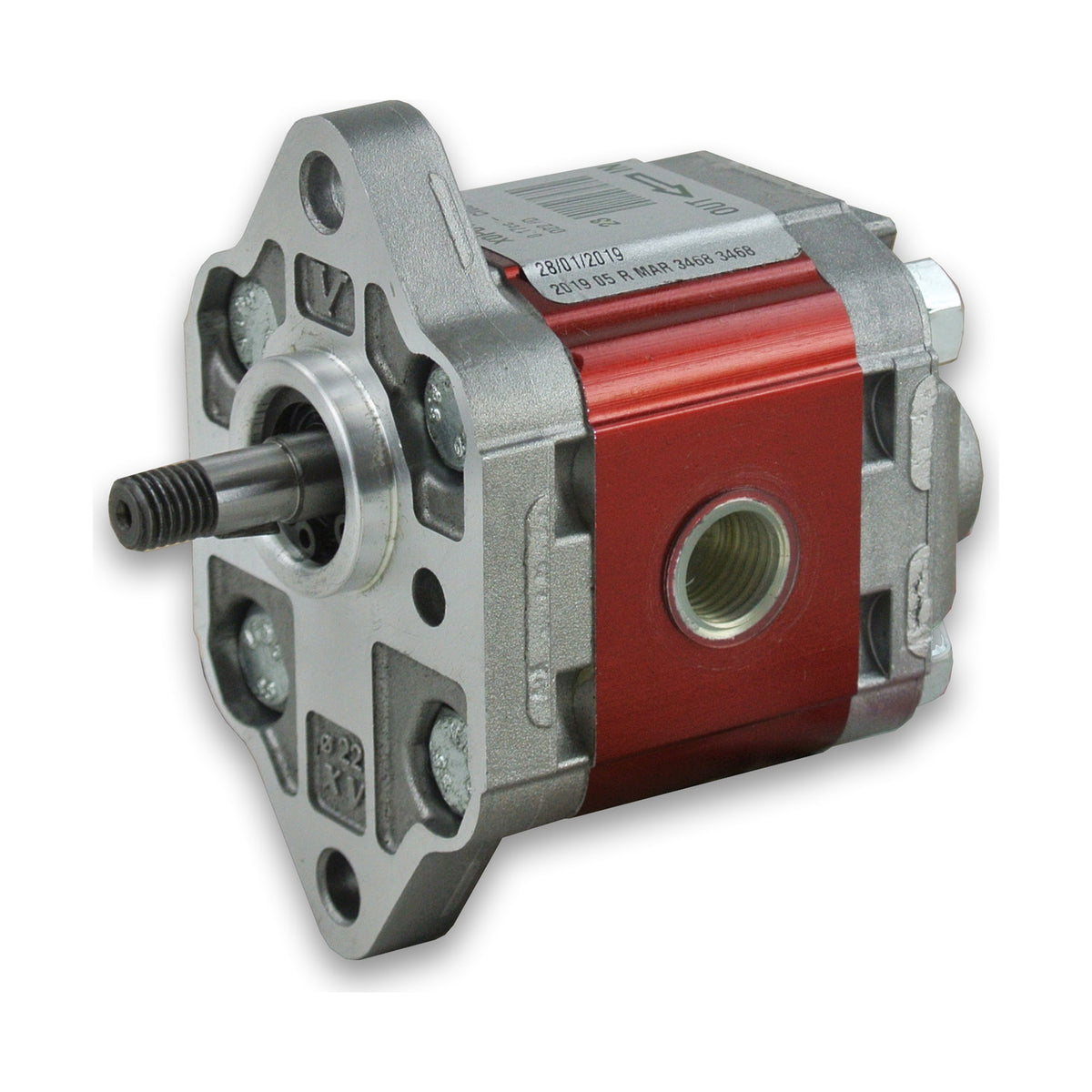 Group 0 Pump DIN Mount - M7x1 Keyed Shaft — ENGMATTEC Australia