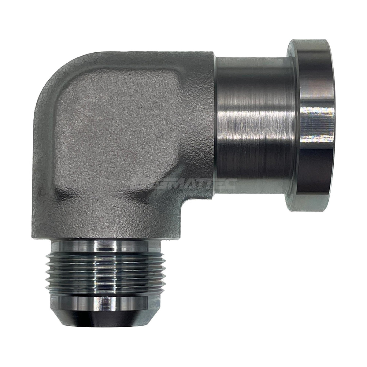 Flange Code 62 x JIC Male 90° Compact Hydraulic Adaptor — ENGMATTEC ...