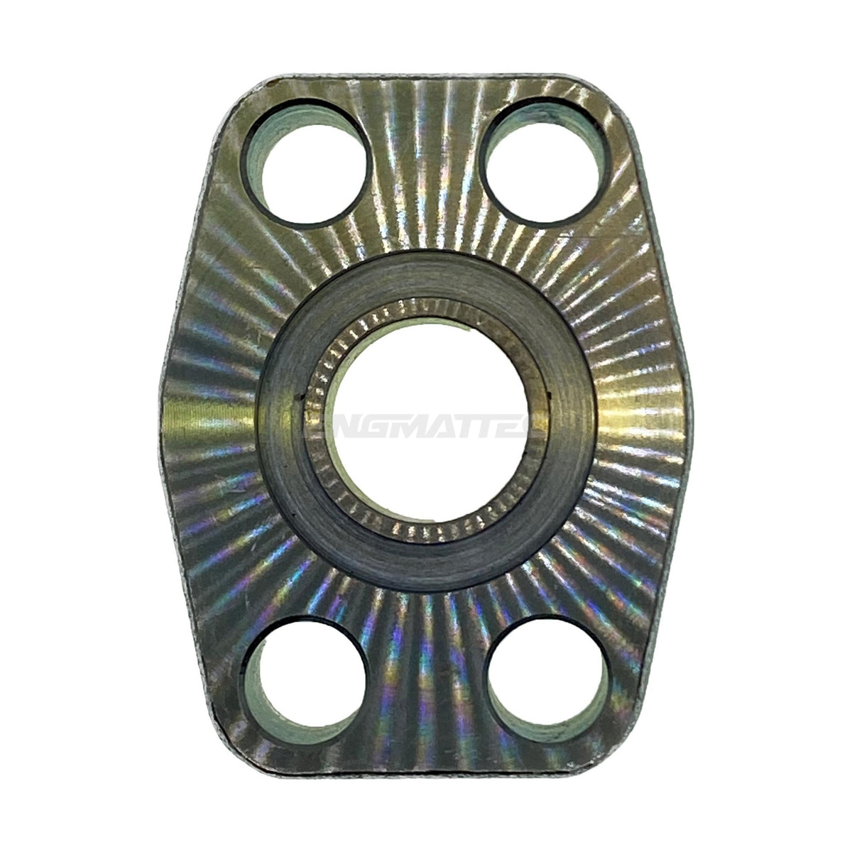 Flange Block BSP Parallel Female x Flange Code 61 Straight — ENGMATTEC ...