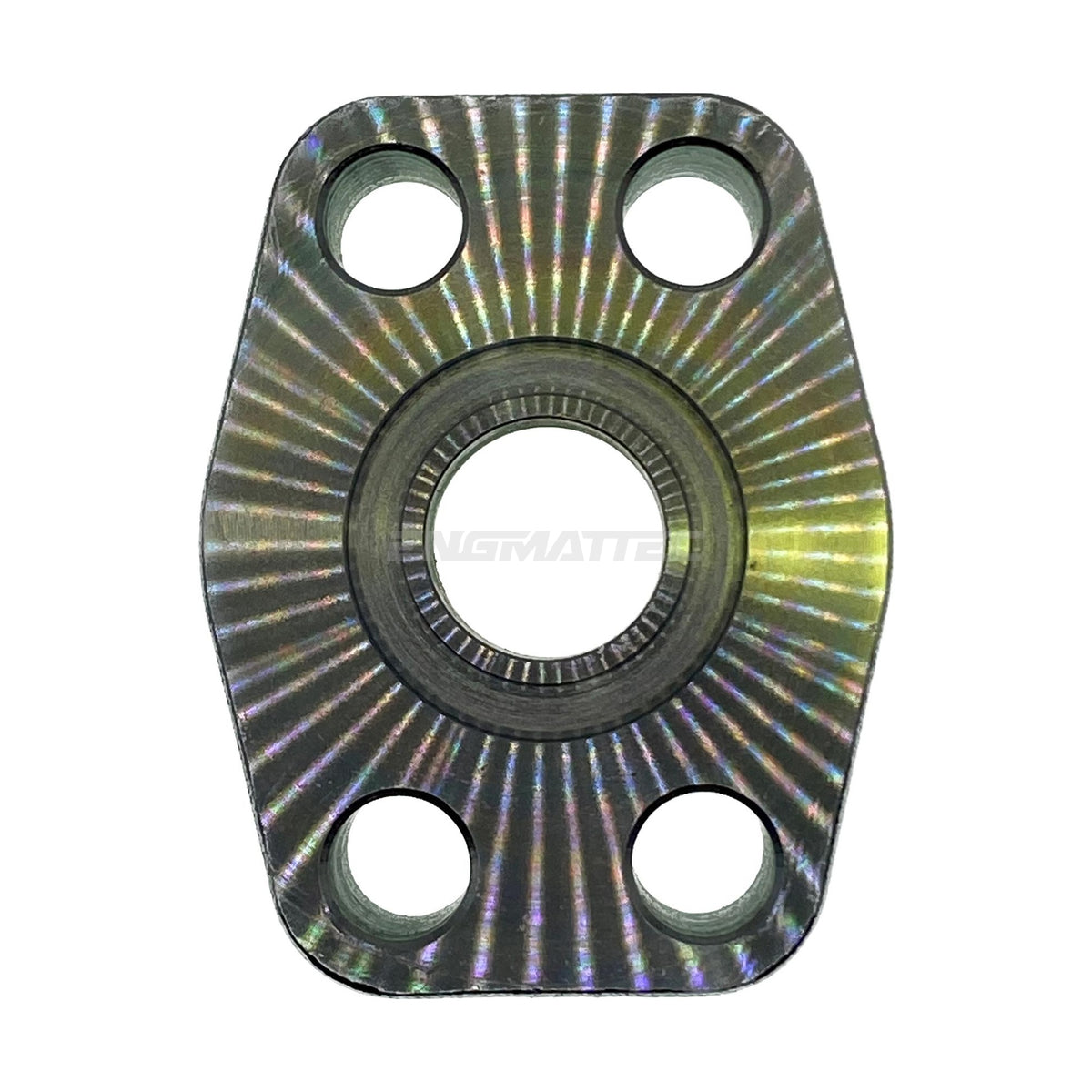 Flange Block BSP Parallel Female x Flange Code 62 Straight — ENGMATTEC ...