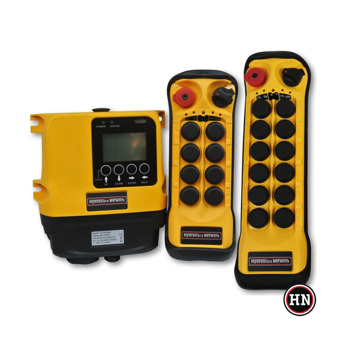 Flex EPH Wireless Pendant Controller | 8 Button, 12-24V DC — ENGMATTEC ...