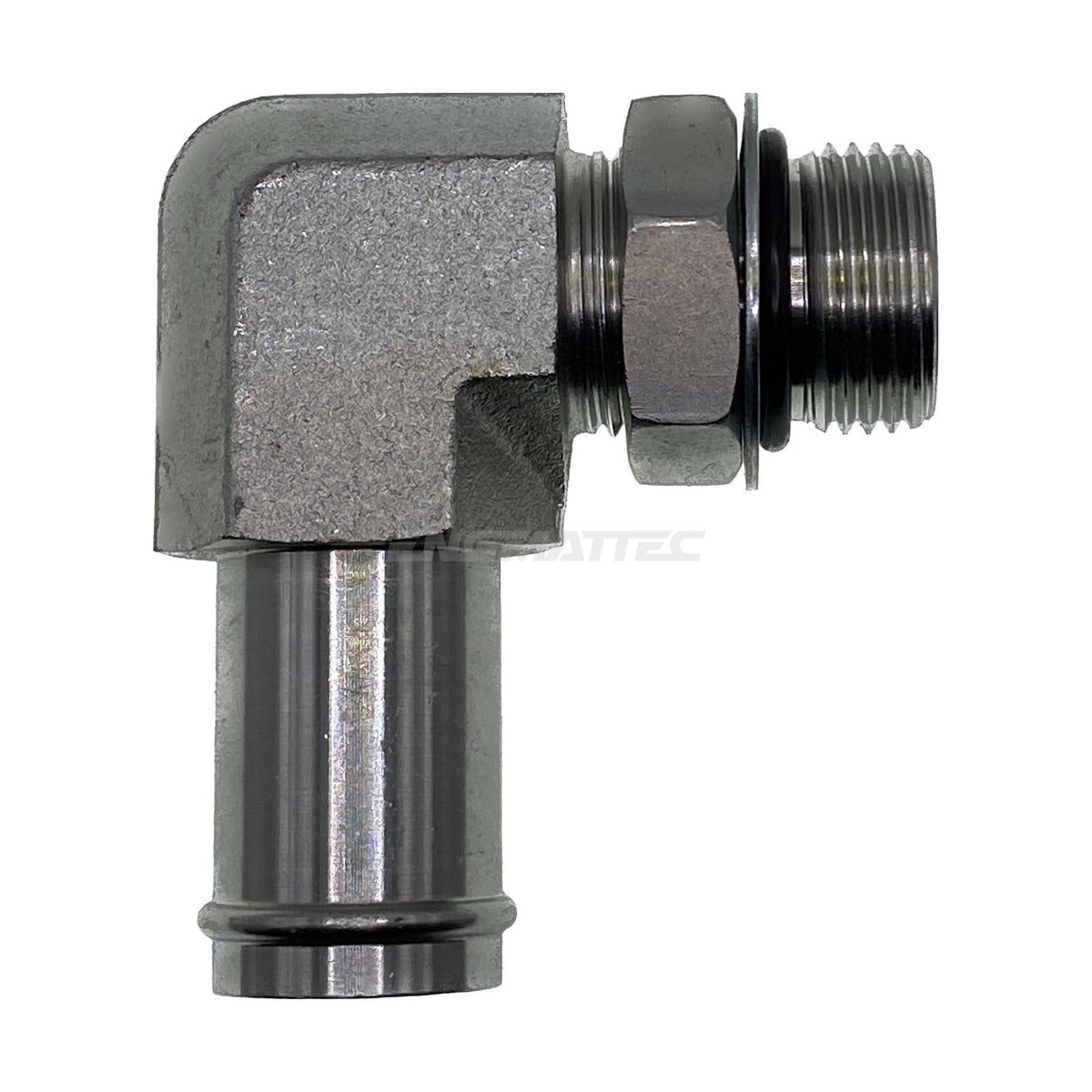 Hose Tail Low Pressure UNO Male 90° Compact — ENGMATTEC Australia