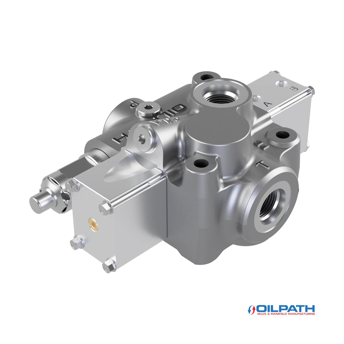 Oilpath Tipper Valve 1 BSP Parallel Single Spool Pneumatic — ENGMATTEC ...