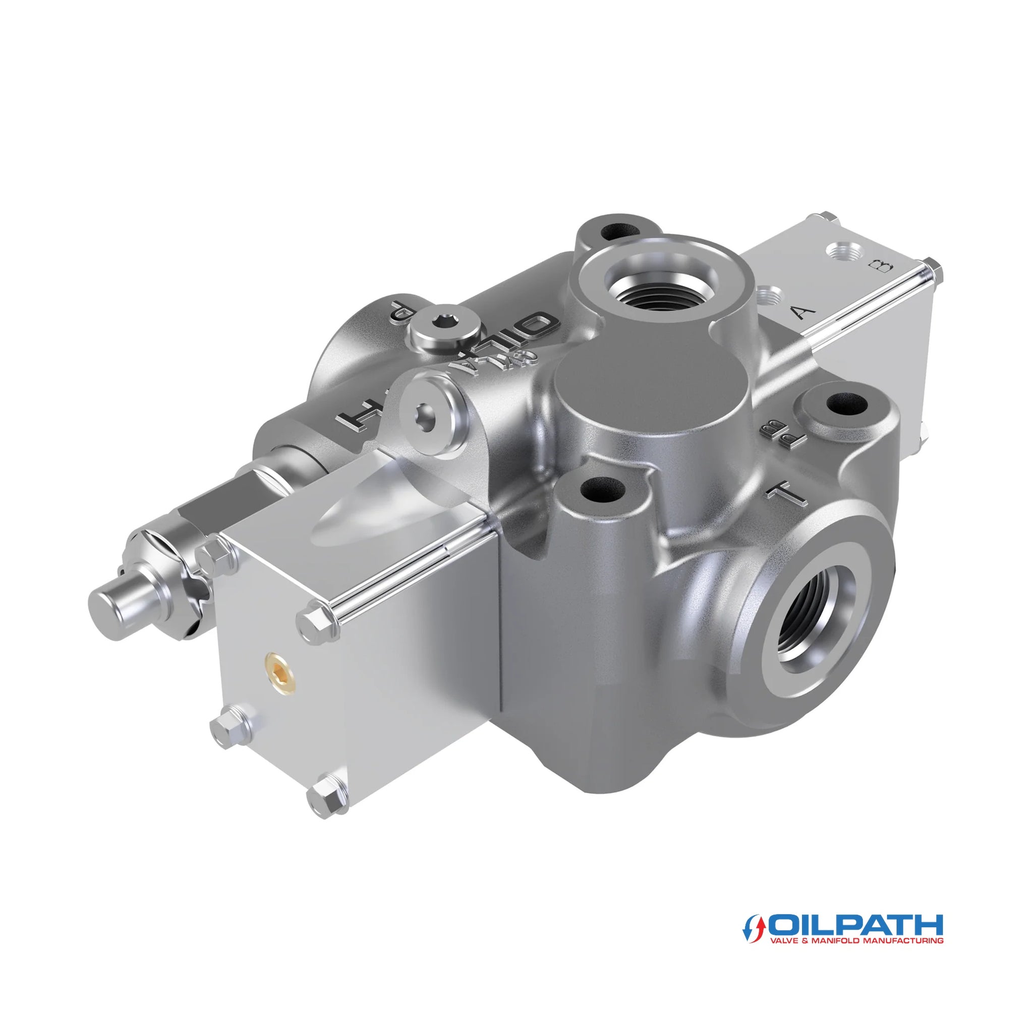 Oilpath Tipper Valve 1 BSP Parallel Single Spool Pneumatic — ENGMATTEC ...