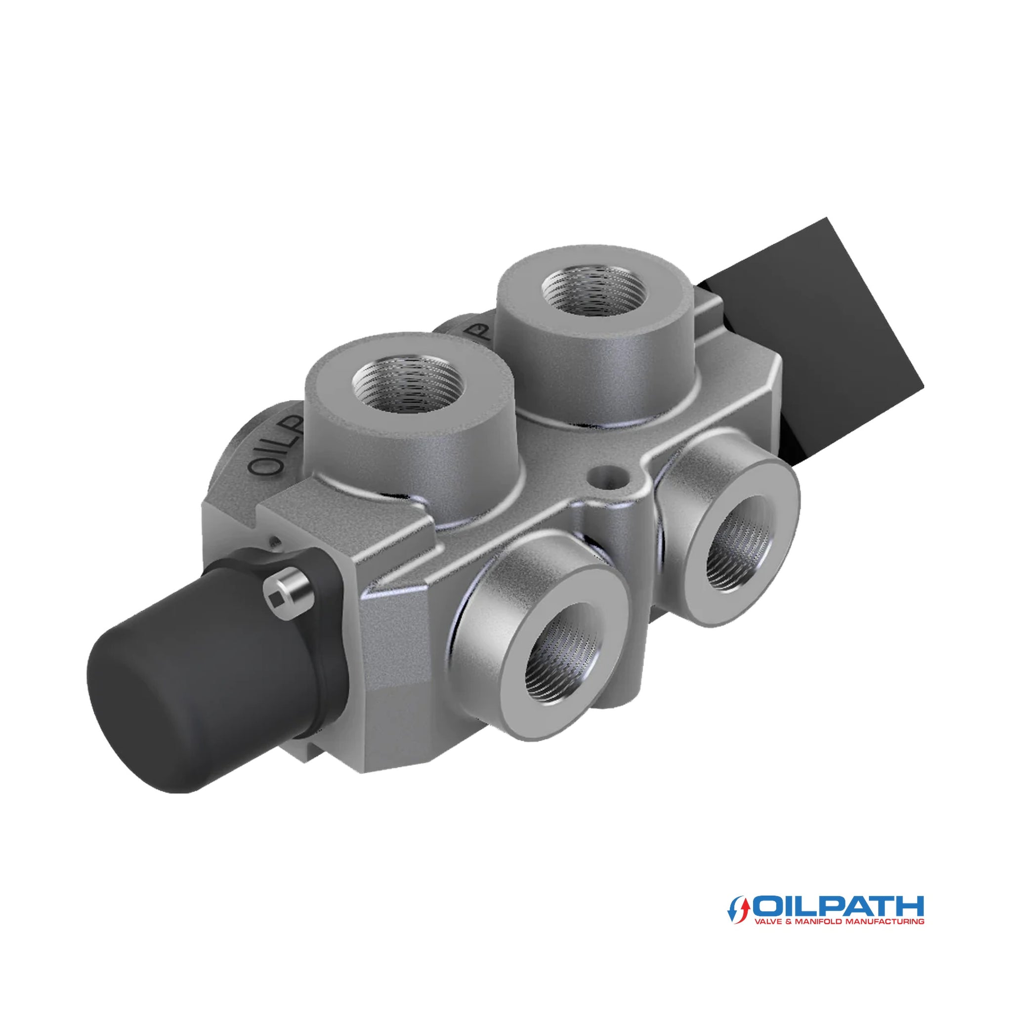 Oilpath Selector Valve 7/8 UNO Handle Lever 2-Pos — ENGMATTEC Australia